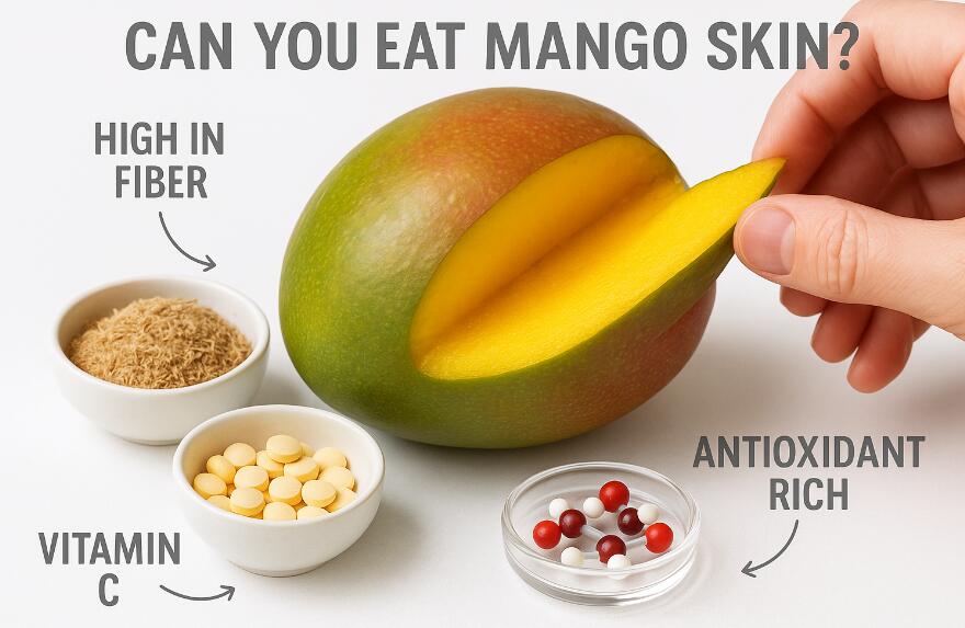 Can You Eat Mango Skin?Health Benefits, Risks & Safe Ways