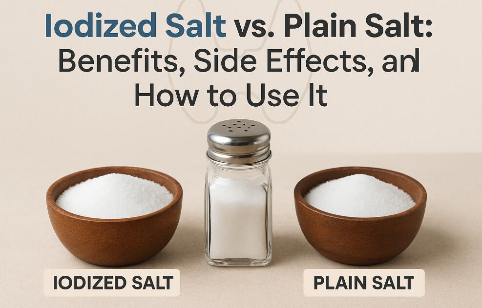 Iodized Salt vs. Plain Salt: Benefits, Side Effects, and How to Use It