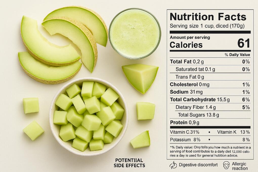 Honeydew Melon:18 Benefits, Side Effects & How to Eat it