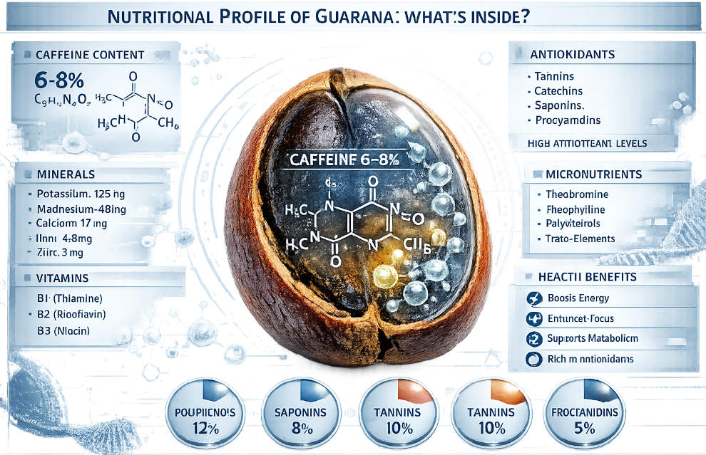 Guarana:15 Benefits, Side Effects, and How to Use it Safely