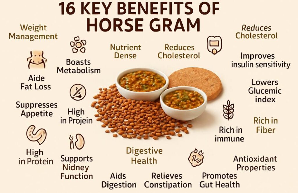 Horse Gram:16 Benefits, Side Effects and How to Eat it