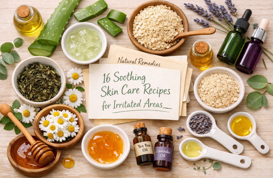 16 Soothing Skin Care Recipes for Irritated Areas